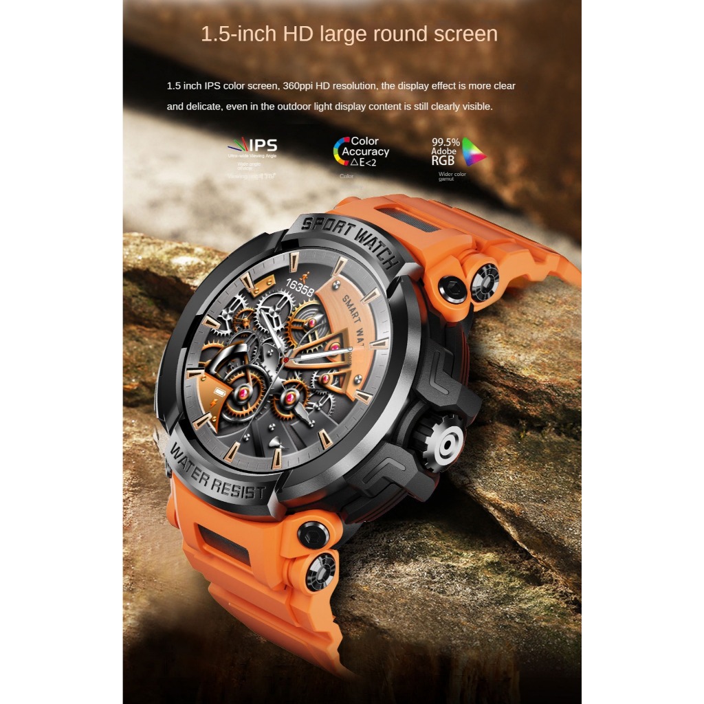 Waterproof watch jam Smart Watch T90 Call HD Blood Oxygen Monitoring ...