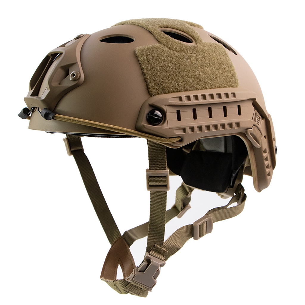 BOOIU Fast Tactical Helmet PJ Adjustable Size Thicken ABS Outdoor ...