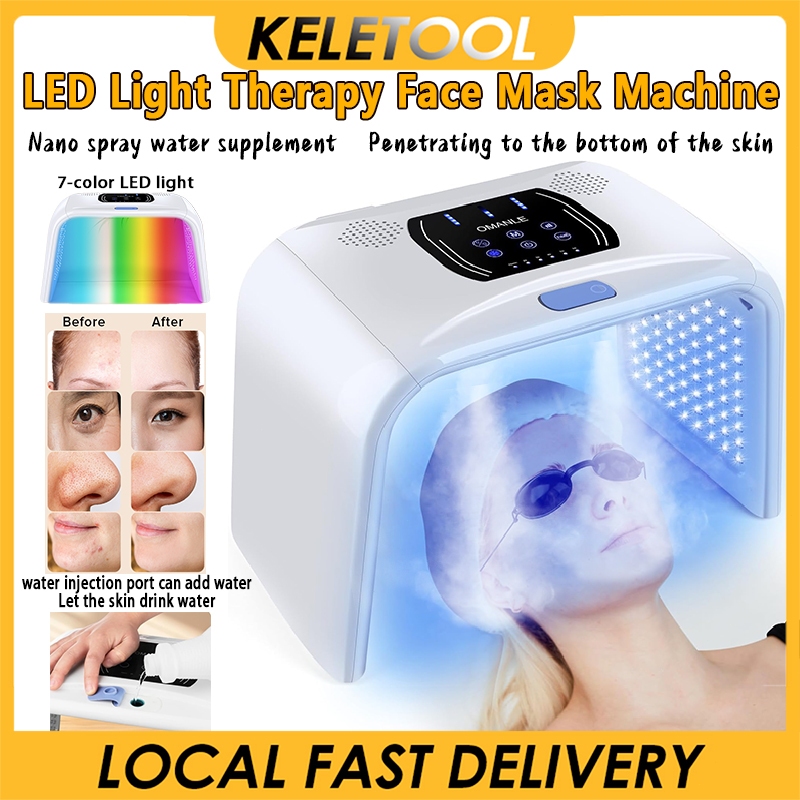 4 Colors PDT LED Facial Mask Light Therapy Light Skin Rejuvenation ...