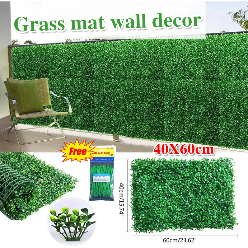 COD*Artificial Wall Grass Rumput Tiruan Dinding Artificial Wall Plant ...