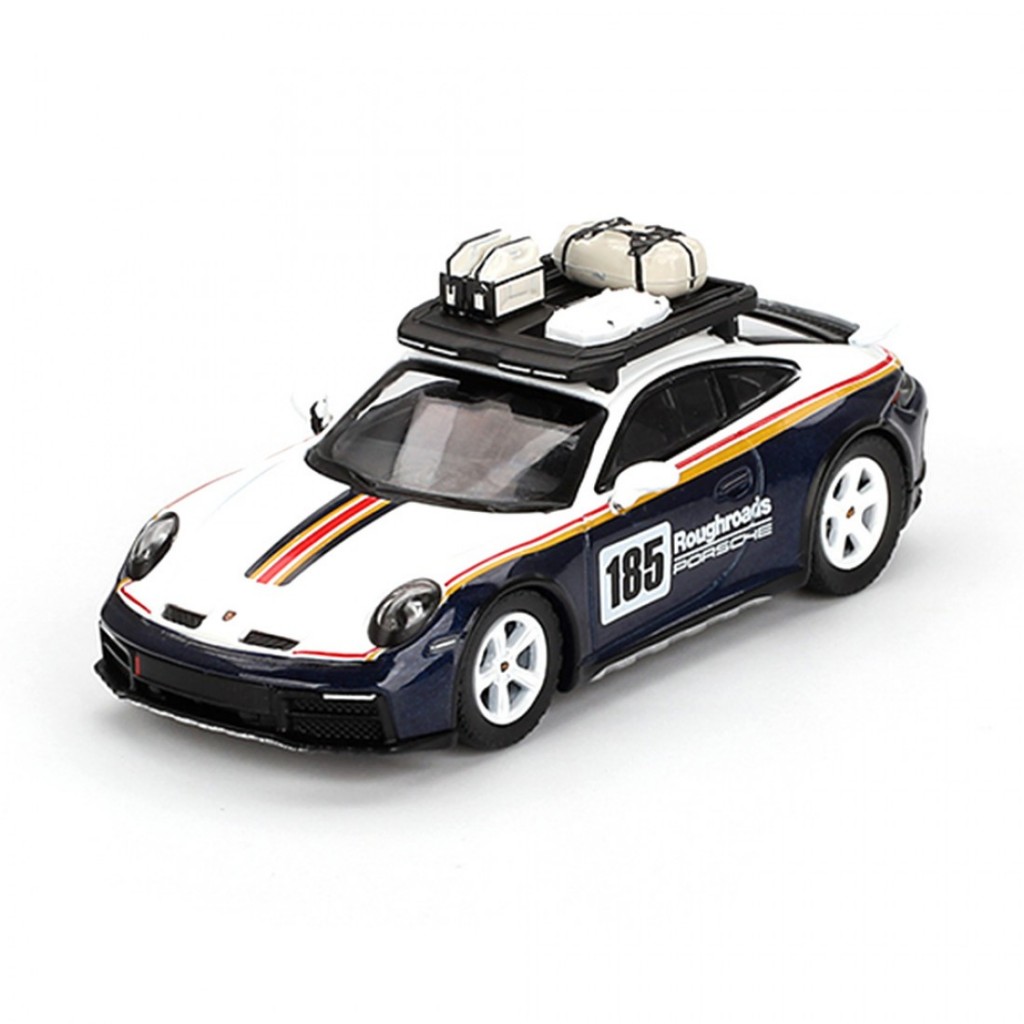 Mini GT MGT00805 805 1/64 Porsche 911 Dakar Rallye Design Package White ...