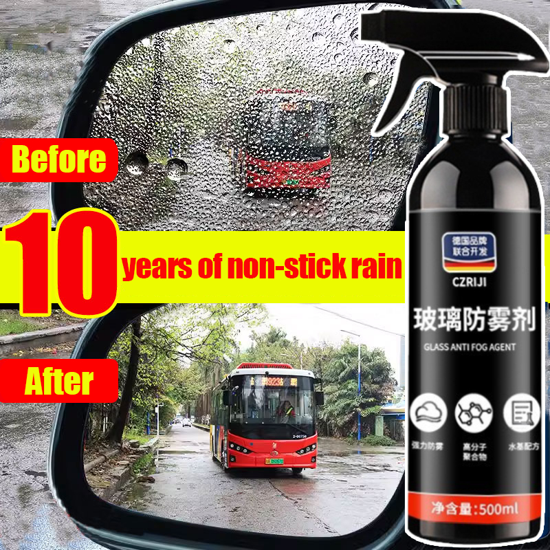 10 years of non-stick rain watermark remover car glass Spray 500ml car ...