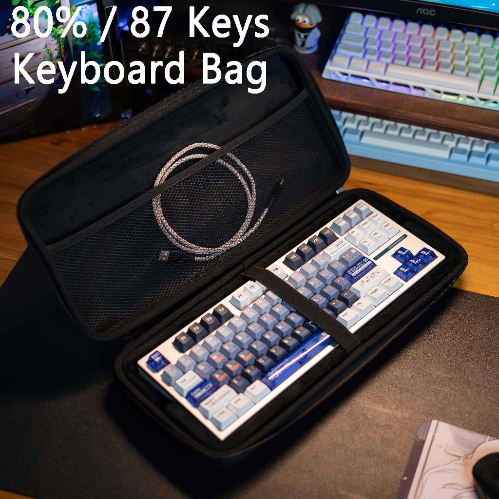 80%/87 Keys Layout Keyboard Carrying Case Customized Mechanical ...
