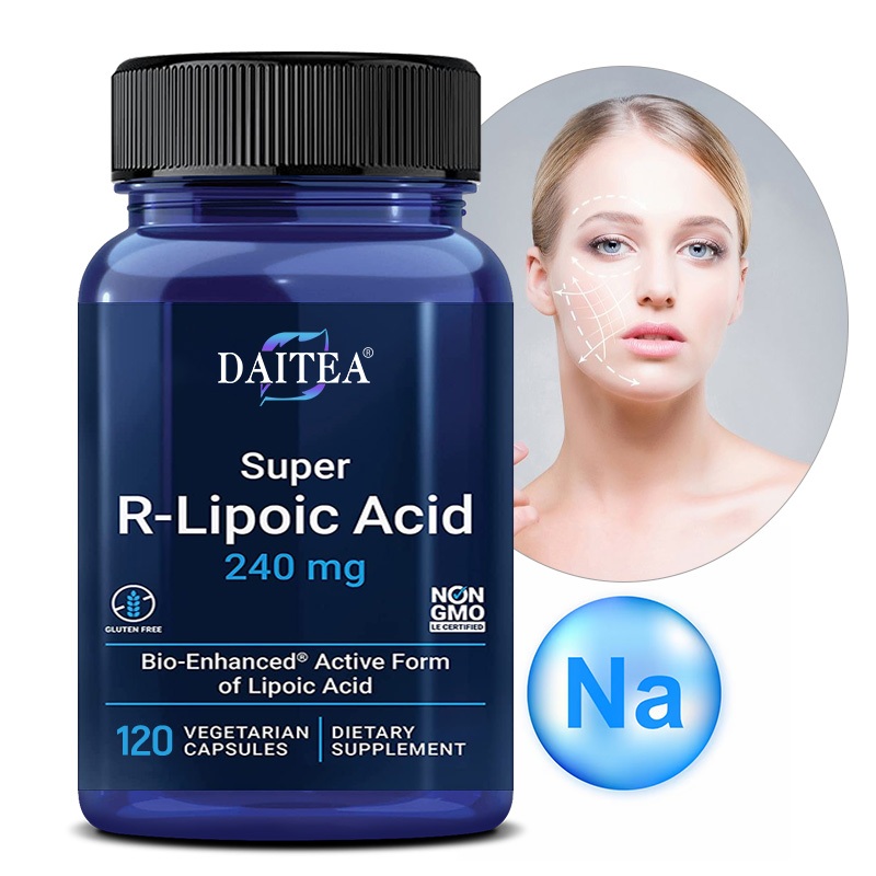 Daitea R-Lipoic Acid Supplement 240 mg Good for the liver Rejuvenates ...