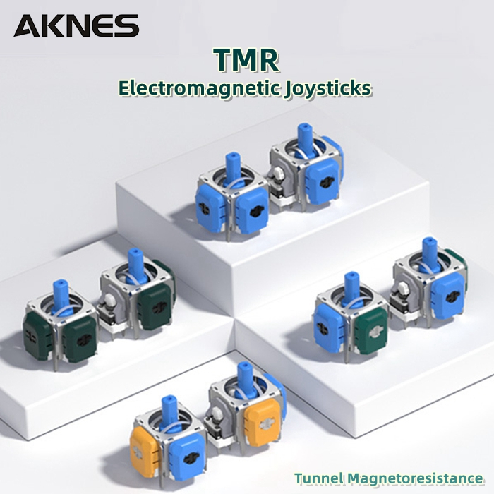 AKNES TMR Electromagnetic Joysticks Compatible with PS5 Controller PS4 Controller Xbox Series ...