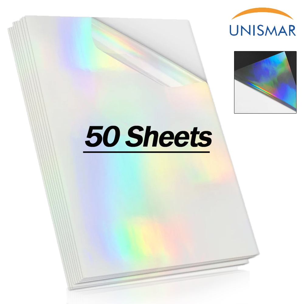 50 Sheets Cold Laminating Film A4 | Self-adhesive Stickers ...
