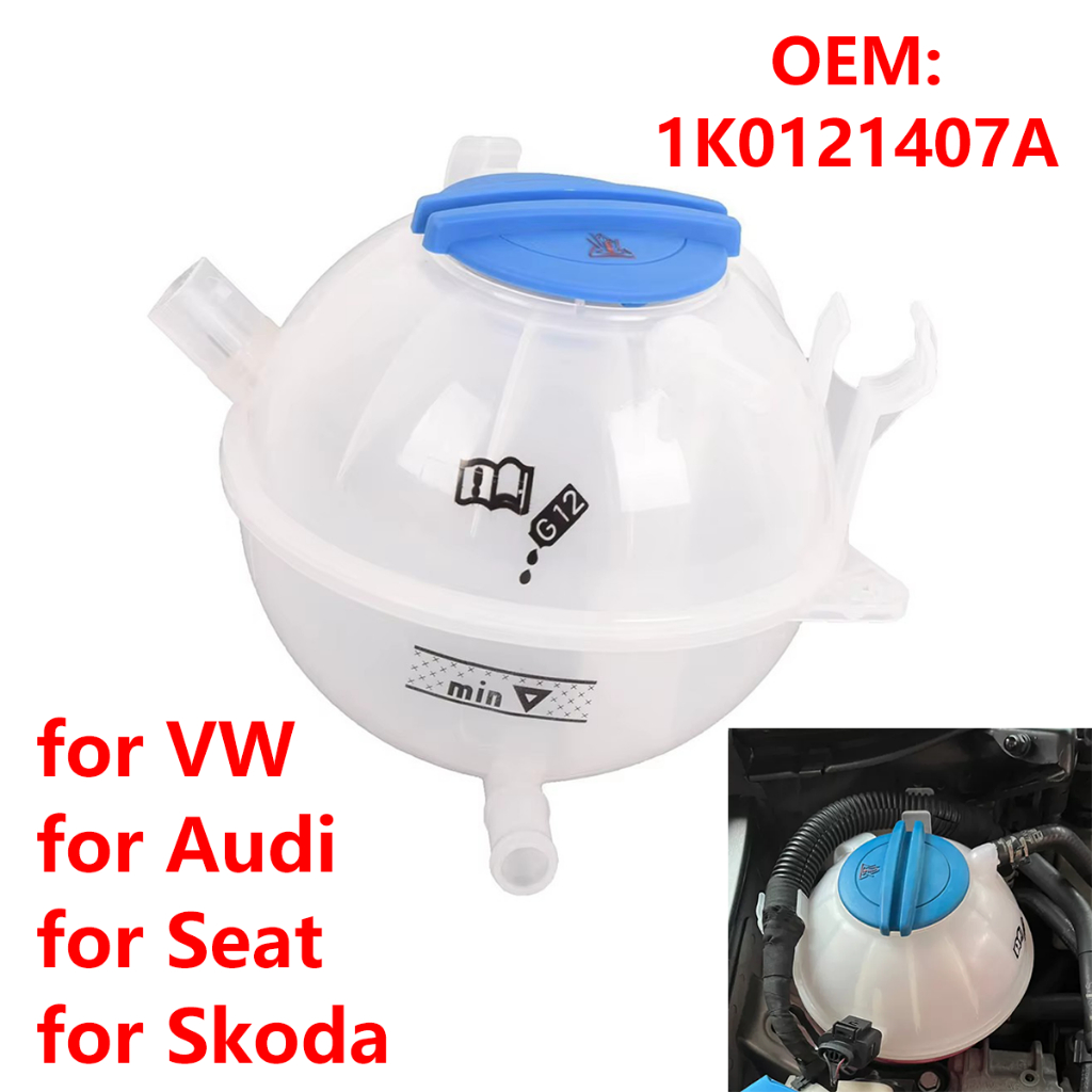 Car Windshield Washer Fluid Reservoir Coolant Expansion Tank with Cap ...