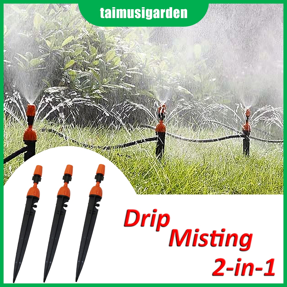 10Pcs/30Pcs Adjustable Water Spray Dripper Irrigation Misting Nozzle ...