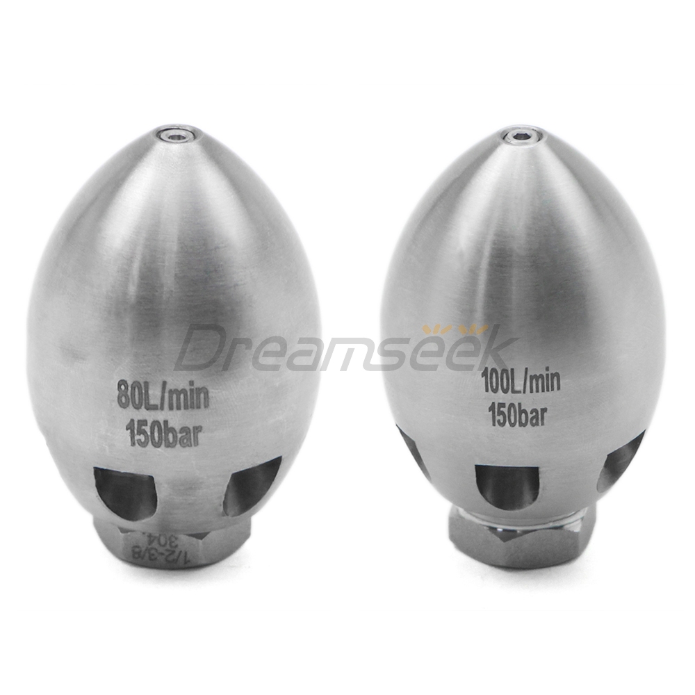 High Pressure Drain Jetter Hose Nozzle Jet High-Pressure Washer for ...