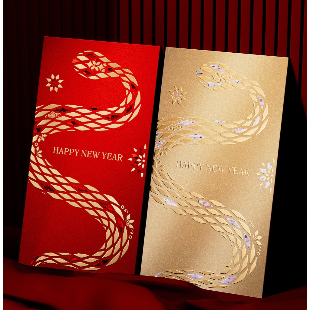 Snake Red Packet 2025 Cny Envelope Money Ang Bao Chinese New Year ...