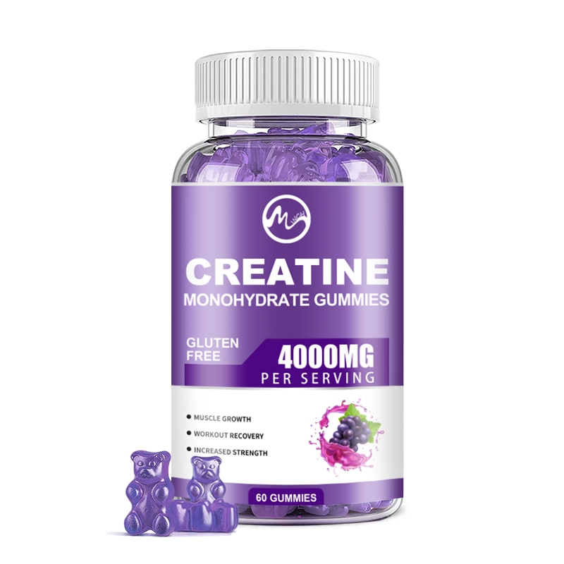 Minch Creatine Monohydrate Gummies Grape Flavor With Collagen BBCA ...