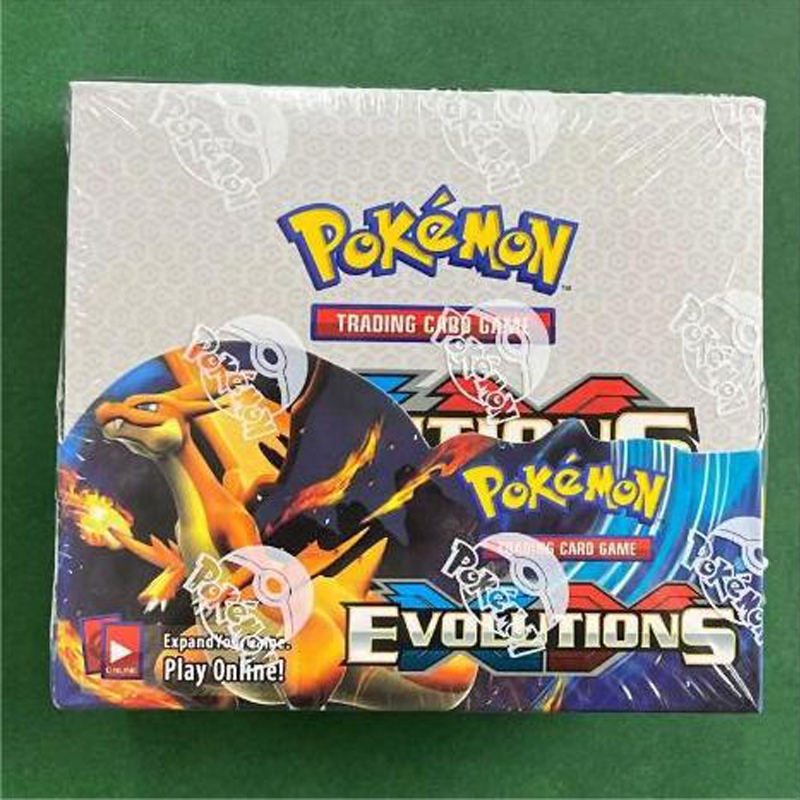 Pokemon TCG Evolutions Booster Box, Card Game for children | Shopee ...