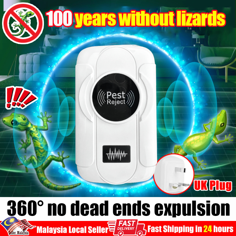 100 years without lizards lizard repellent ultrasonic uk Plug 360° no ...