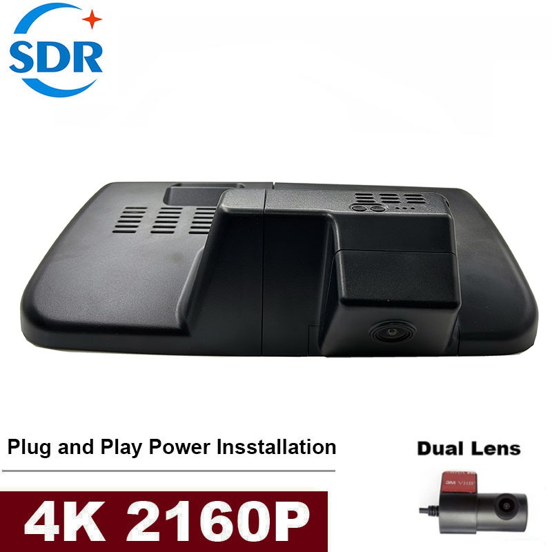 4K HD Plug and Play Installation WIFi Car DVR for Trumpchi GAC GS8 2021 2022 2023 2024 Front and ...