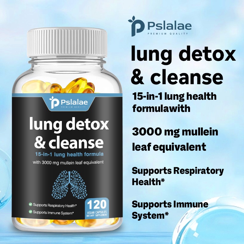 Pslalae lung detox & cleanse，Lung health complex, efficient absorption ...