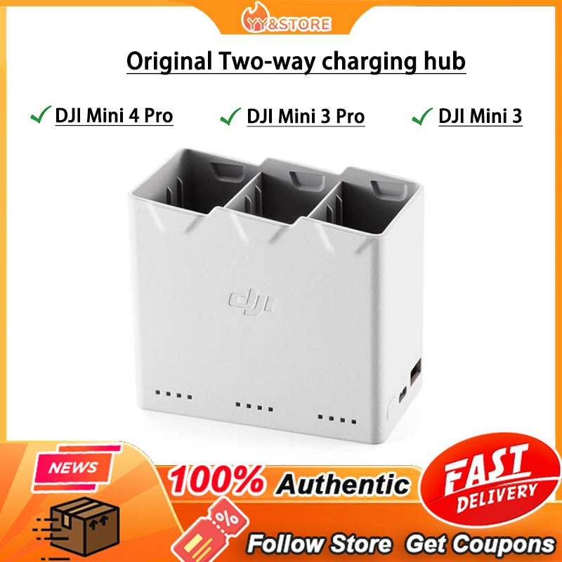 【NEW】original DJI Mini 4 pro /Mini 3/Mini 3 Pro Series Two-Way Charging ...