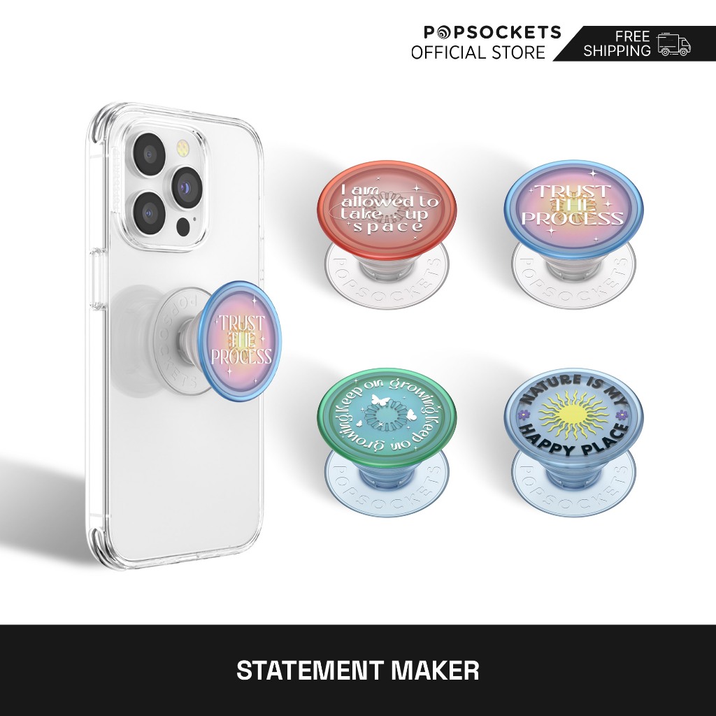 PopSockets Plantcore Statement Maker PopGrip | Premium Phone Grip ...