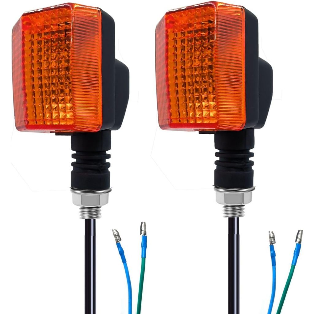 2PCS Motorcycle Turn Signals Light Compatieble with Honda XL250R XL350R ...