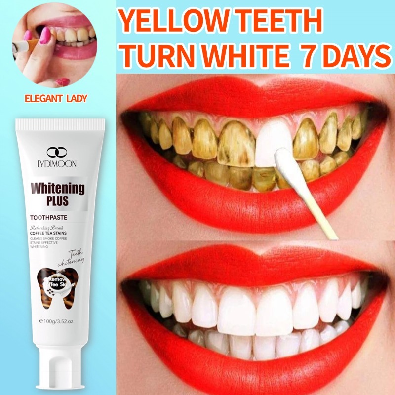 Tooth whitening White teeth with one brush Remove yellow teeth ...