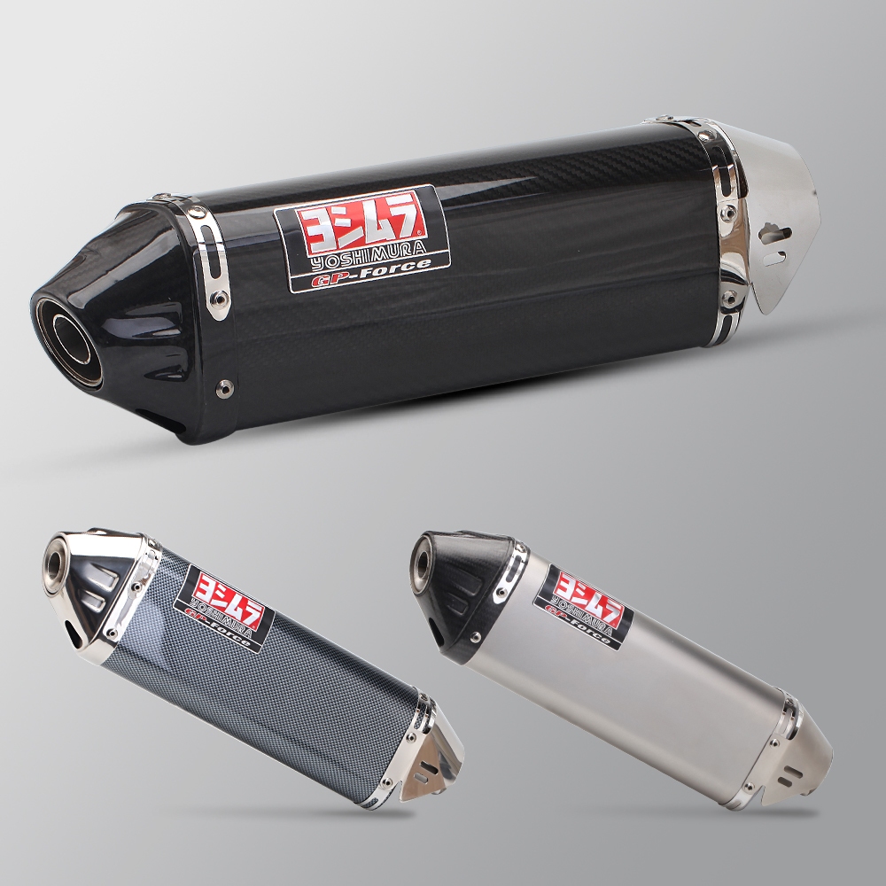 Motorcycle universal 51mm interface exhaust modify tail pipe yoshimura ...