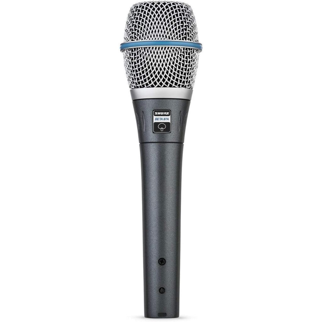 Shure BETA 87A Studio-Grade Vocal Microphone with Built-in Burst Filter ...