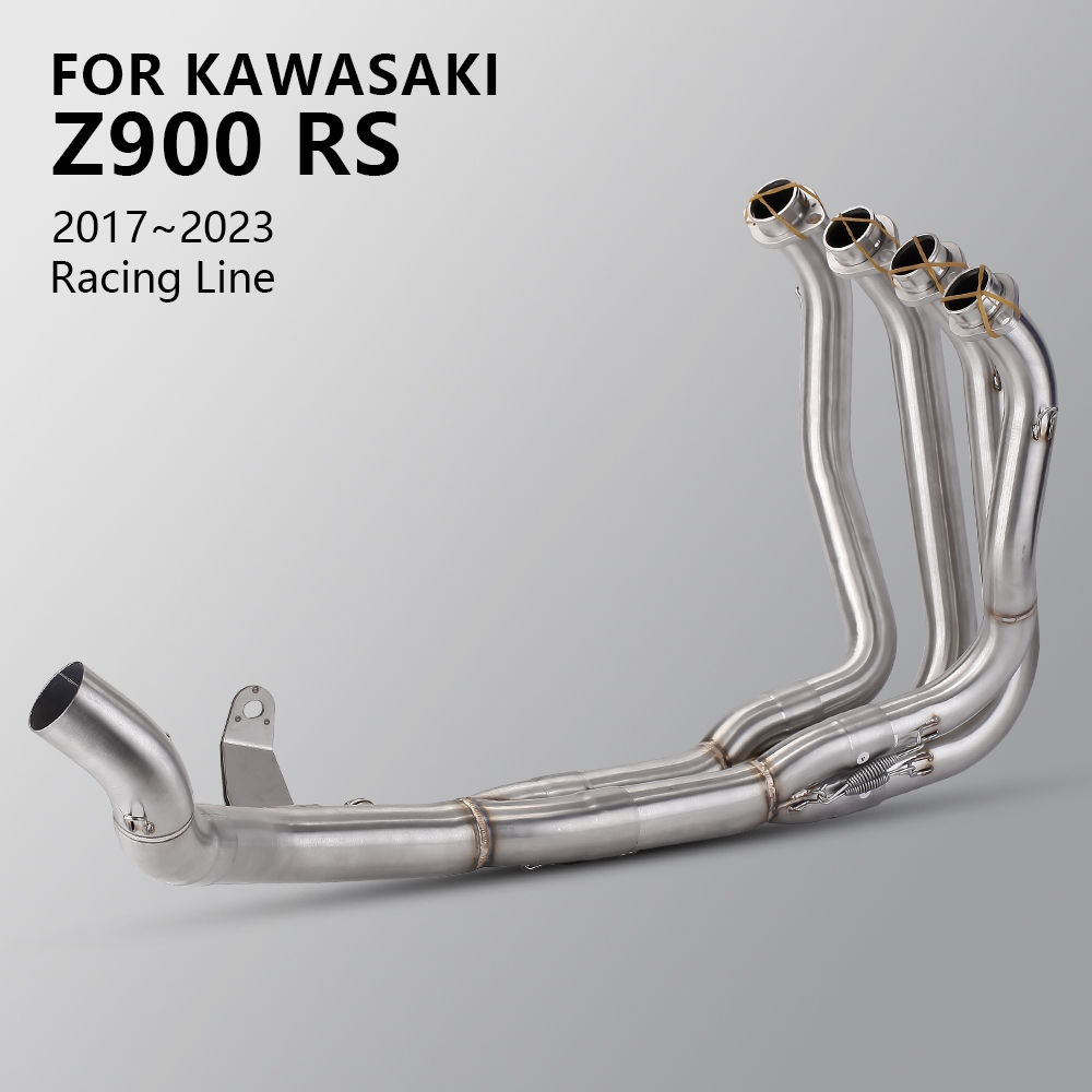 For Kawasaki z900rs Z900 RS 2017-2023 Slip on motorcycle modify exhaust ...