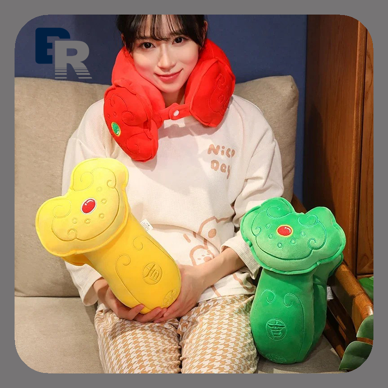 Snake U Pillow New Cute 60cm Ruyi Plush Toy Long Colour Ruyi Sleeping Pillow Good Luck Happiness ...