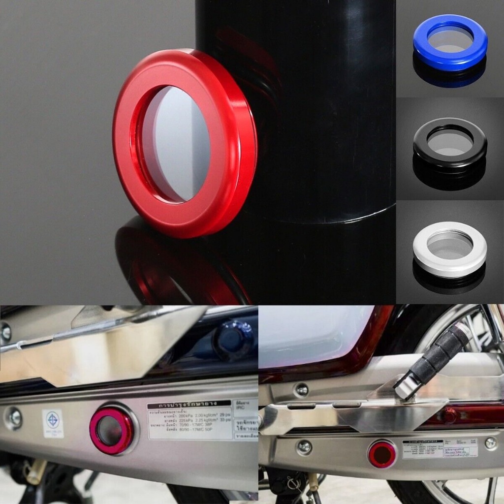 For Honda Super Cub C125 2019-2024 CNC Transparen Stopper Plug Chain ...