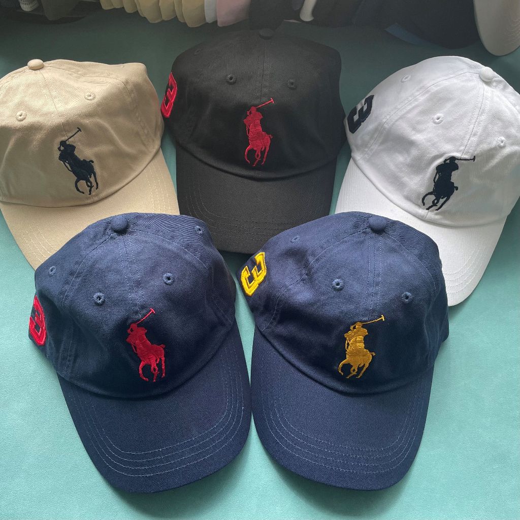 Polo baseball cap Classic retro sun hat summer fashion wear with real ...