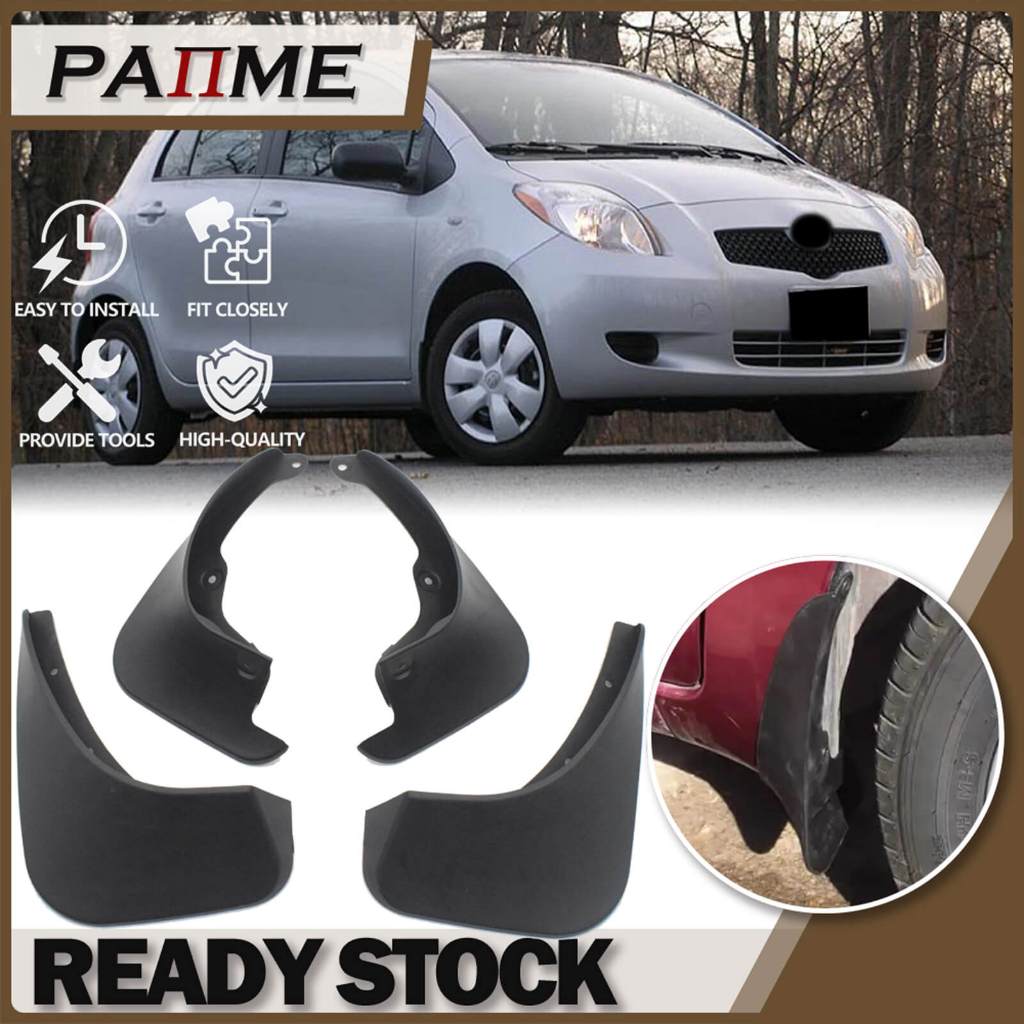 Automotive Mud Flaps For Toyota Yaris VITZ Hatchback 2006 2007 2008 ...