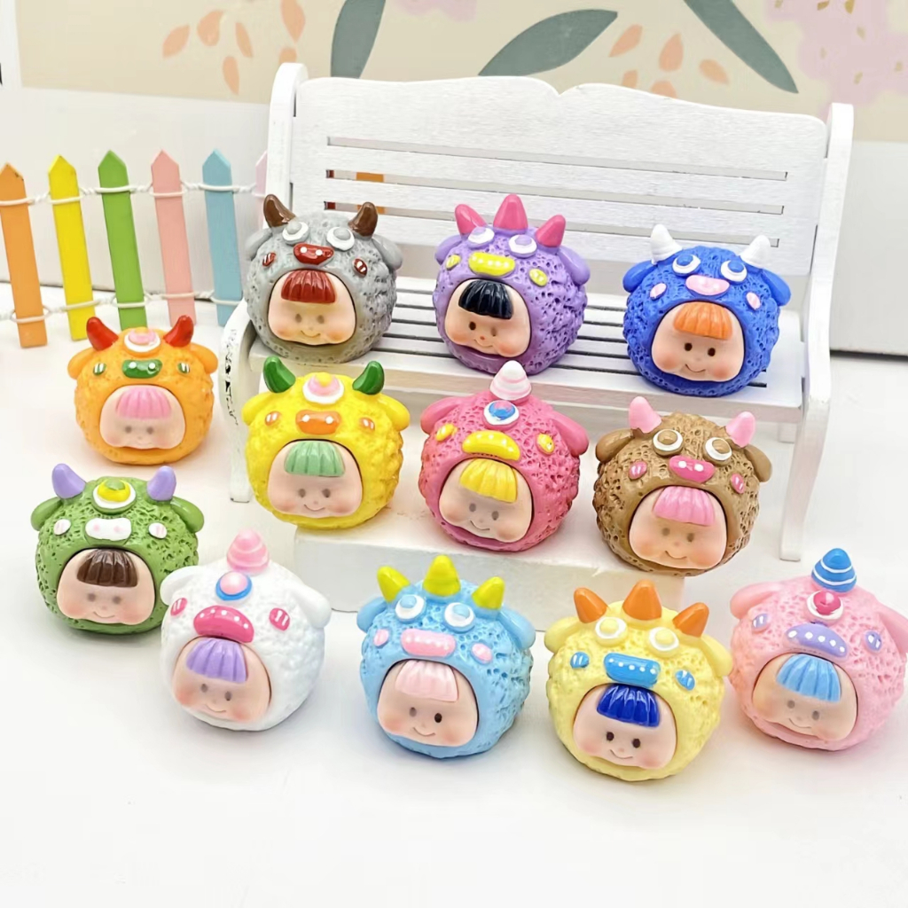 Monster Cub diy Jewelry Micro Landscape Ornament Keychain Pendant ...