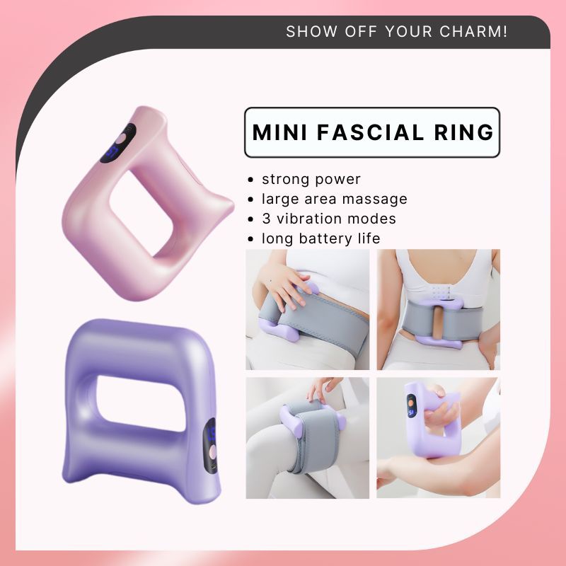 Fascia Gun Fat-shaking Machine Lazy Waist Abdomen Massage Ring ...