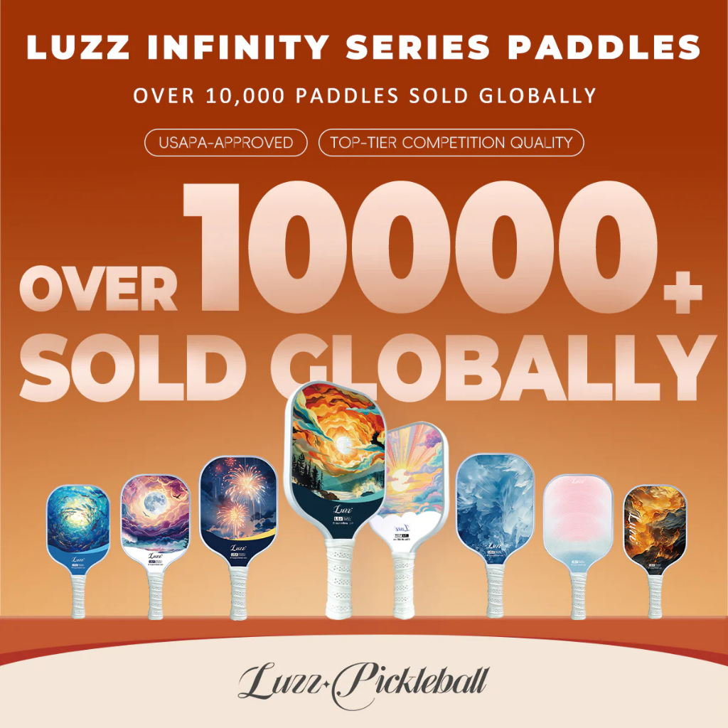 Luzz Pickleball Paddle Carbon Fiber T700 Racket for Men Women Beginners ...