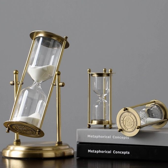 Hourglass Nordic Modern Light Luxury Creative Unique Office Desktop ...