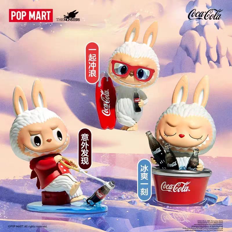 Popmart LABUBU Coca-Cola Series Mystery Box THE MONSTERS Vinyl Figure ...