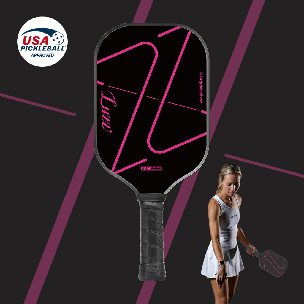 Luzzpickleball Paddle ZZ Attack Paddle(16mm)T700 Carbon Friction ...