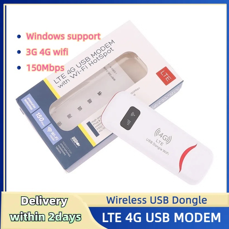 【Ready Stock】Portable 4G LTE WiFi Router USB Dongle - Wireless Mobile ...