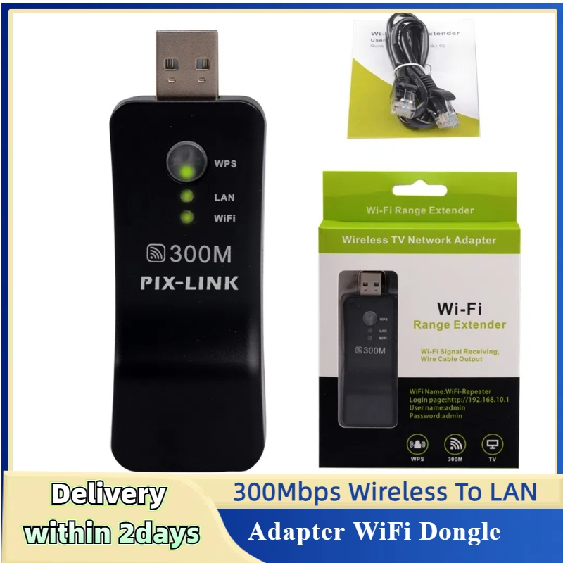 📶 300Mbps Wireless LAN Adapter WiFi Dongle | Untuk Sony Smart TV & Blu ...