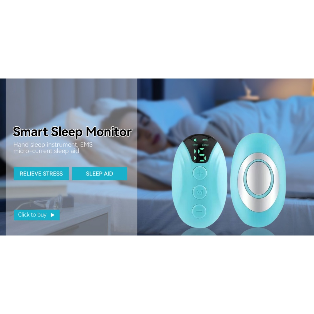 【Ship In 24h】新款智慧微電流睡眠儀手握助眠儀快速入睡神器跨境智慧手持舒緩儀New Smart Micro-Current ...