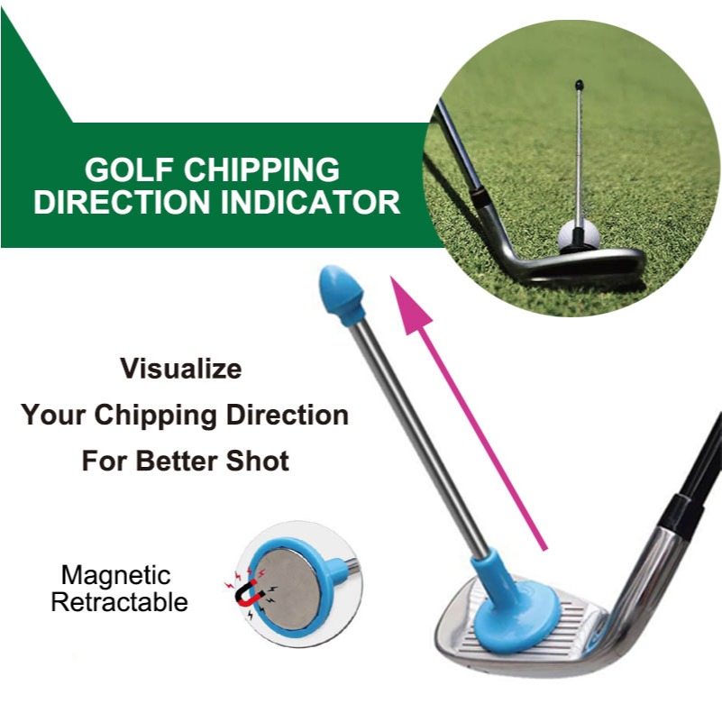 Retractable Golf Alignment Sticks Magnetic Golf Chipping Direction ...