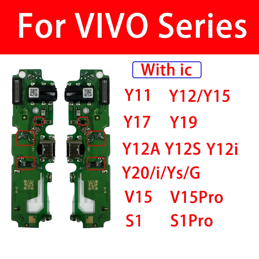 Usb Charging Board for Vivo Y11 Y12 Y15 Y17 Y19 Y20i Y20 Y20S G Y12A ...