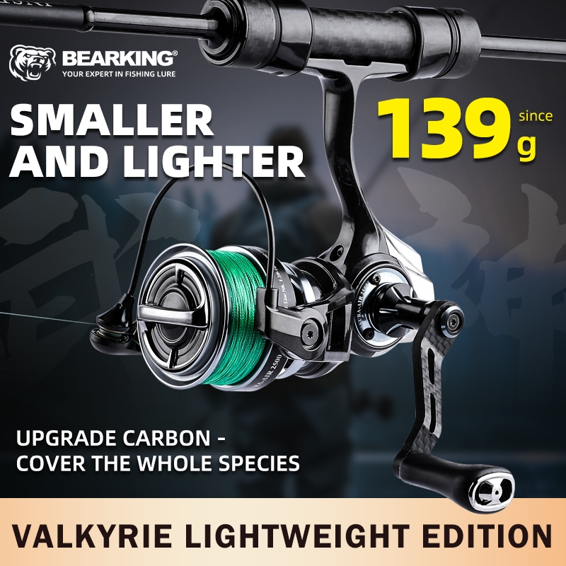 BEARKING Valkyrie Ultra-Light 1500-2500 Stainless Steel Fishing Reel | Shopee Malaysia