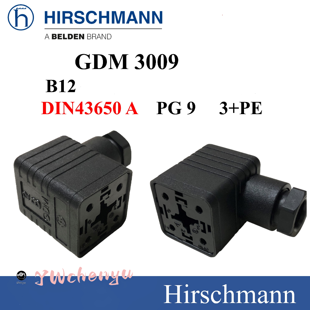 Hirschmann Germany imported solenoid valve hydraulic valve plug A type ...