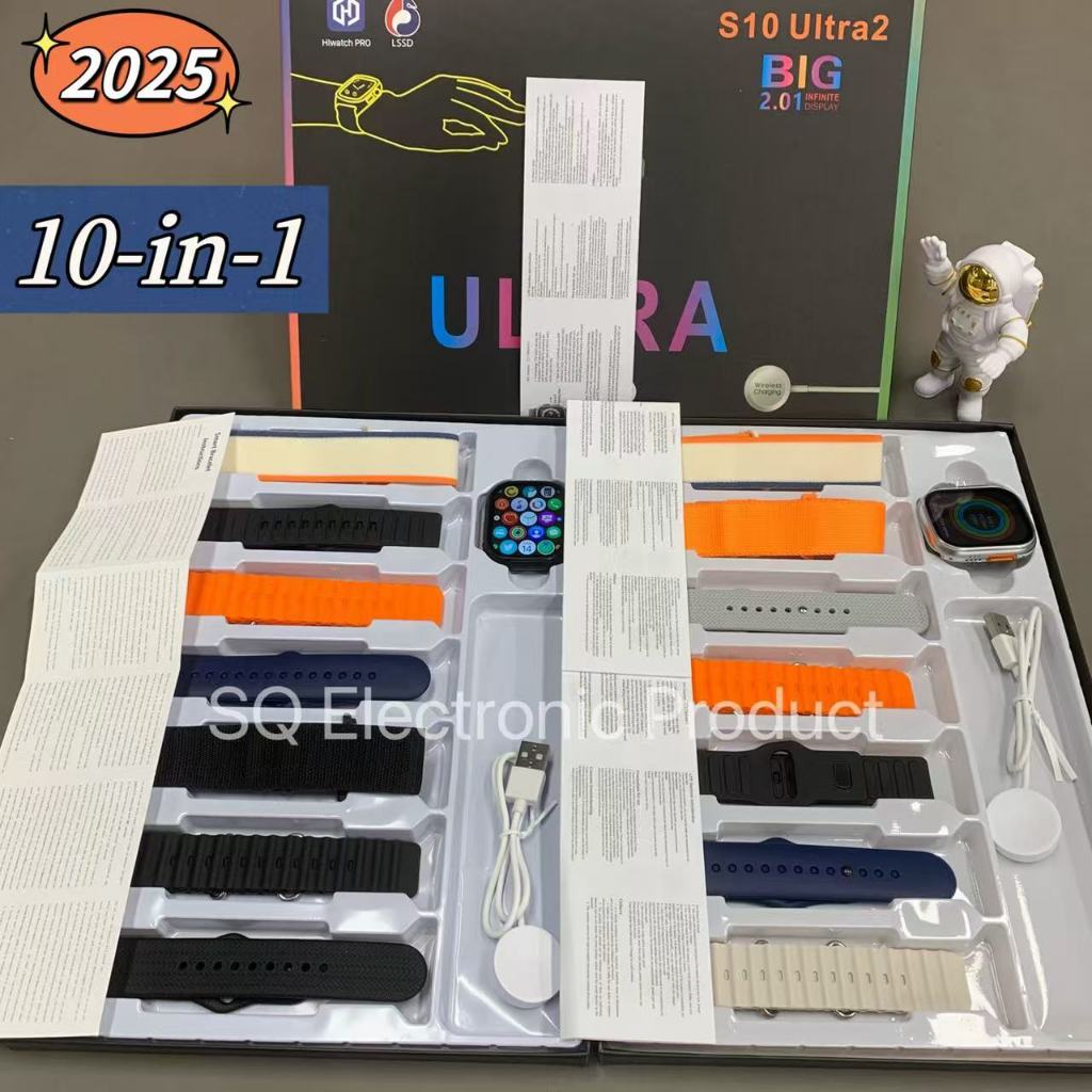 S10 smartwatch 7-in-1 set supports Bluetooth call information reminder ...