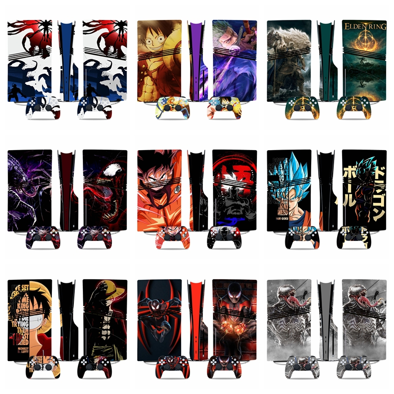 29 Colors Skin Sticker Compatible with Sony Playstation 5 Pro Disc ...