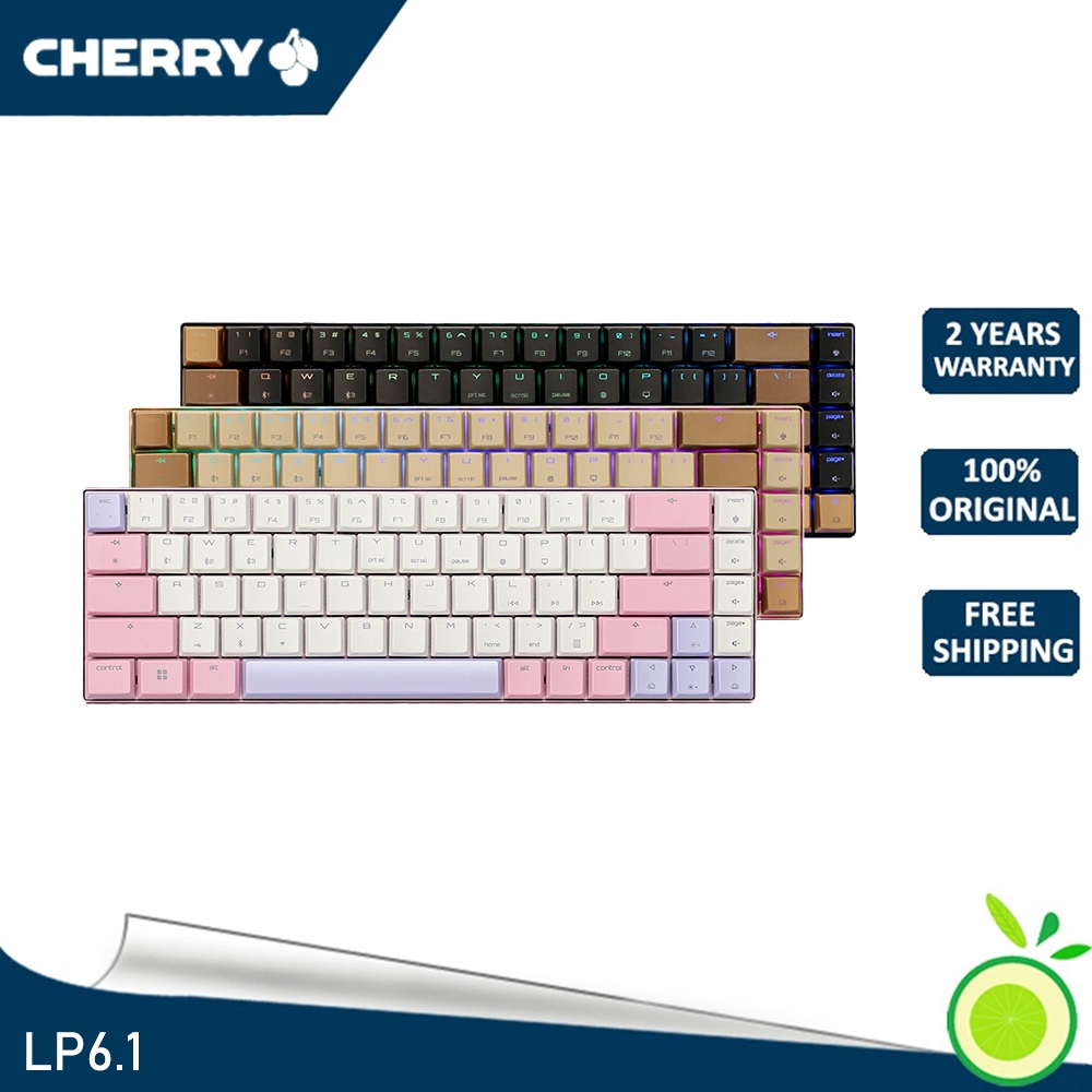 CHERRY LP6.1 Wireless three mode RGB low axis mechanical keyboard ...