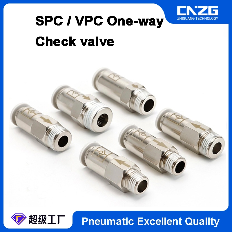 One-way Check Valve SPC VPC Single Direction Connector High Quality ...