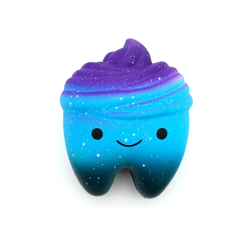 Cute Cartoon Tooth Squishy Toy Squishy Slow Rising Toothpaste Soft ...