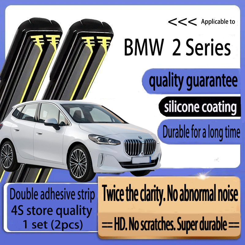 BMW 2 Series F22 F23 F44 F45 F46 Wiper New Upgrades Car Double Rubber ...