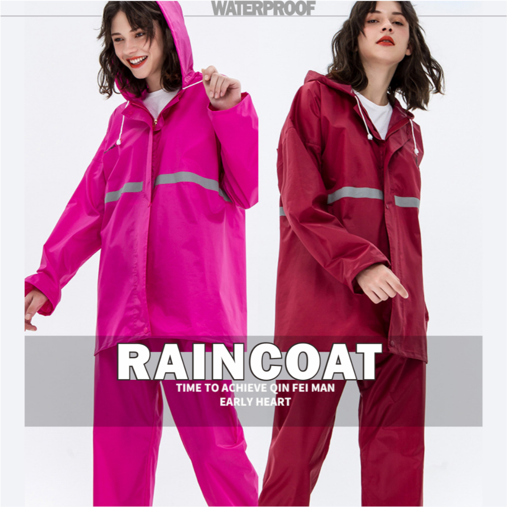 Raincoat Rain Pants Set Electric Vehicle Full Body Split Raincoat ...